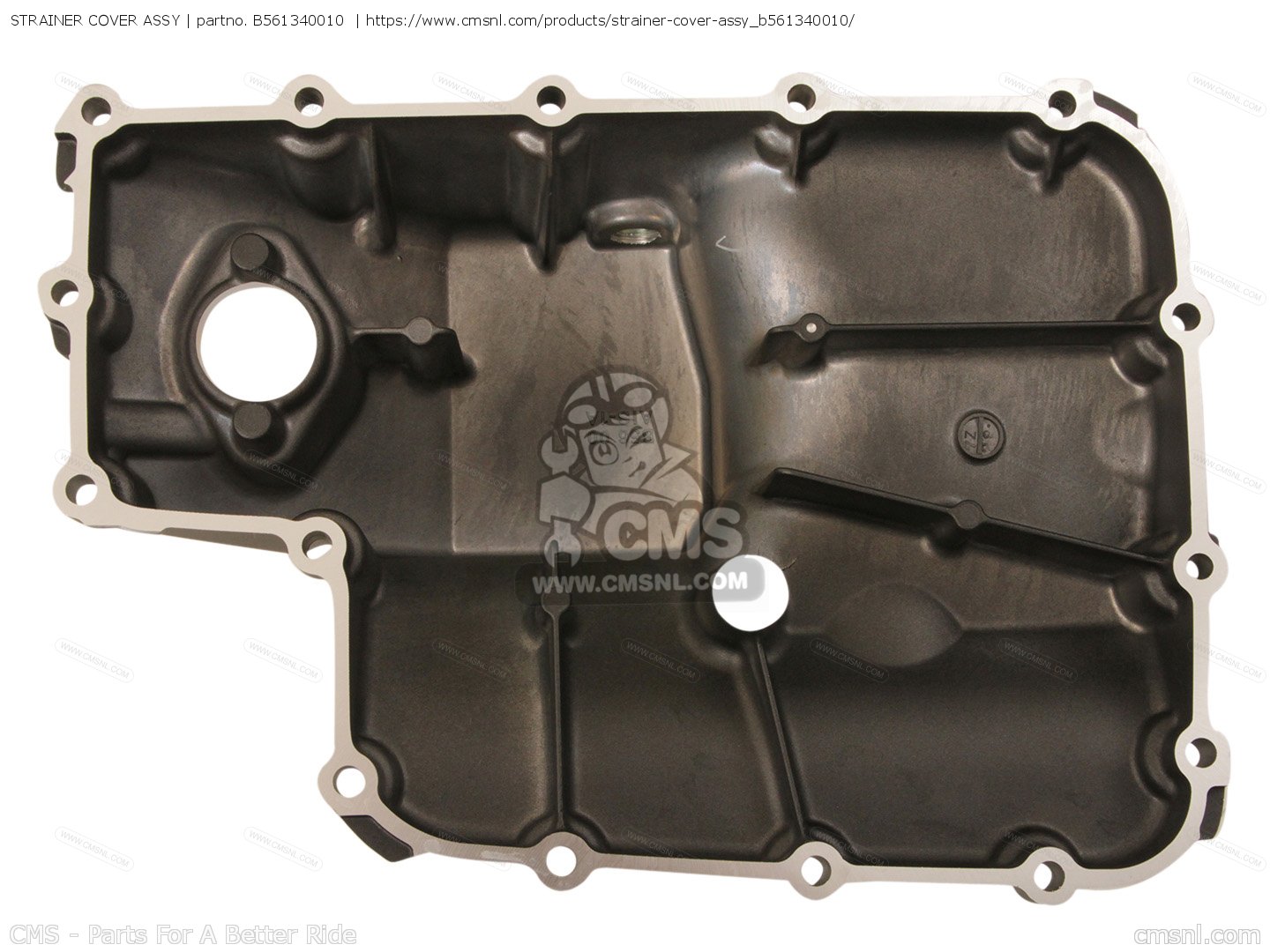 B56-13400-10-00 Strainer Cover Assy, B561340010 Yamaha - MTM850, MTN850 ...