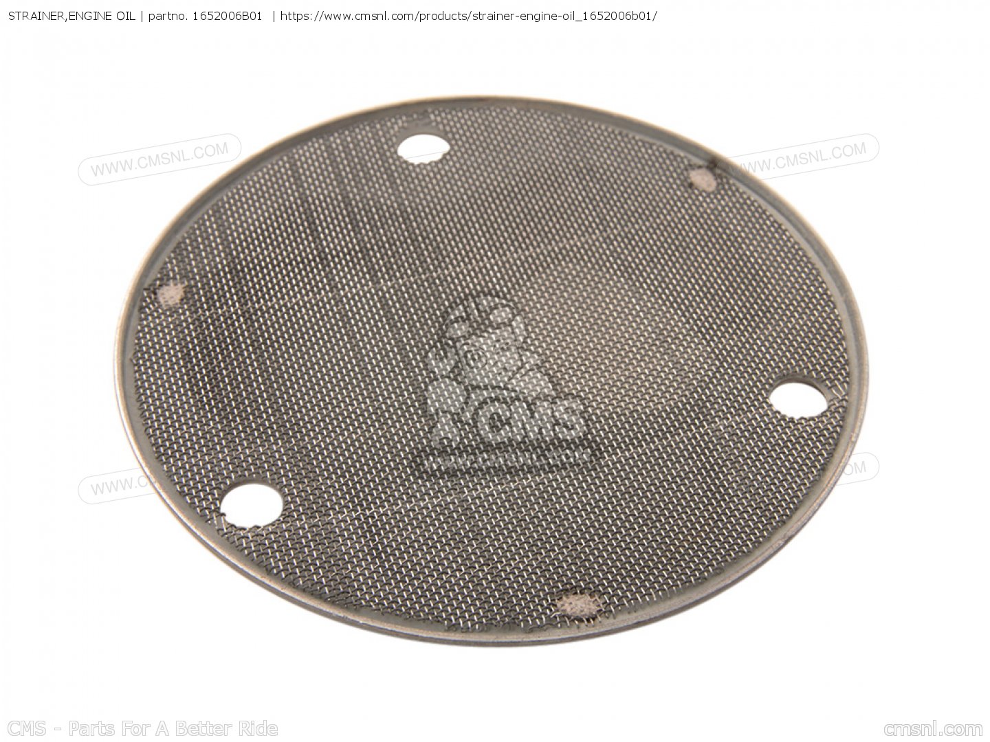 STRAINER,ENGINE OIL for GSX600F KATANA 1990 (L) USA (E03) - order at CMSNL