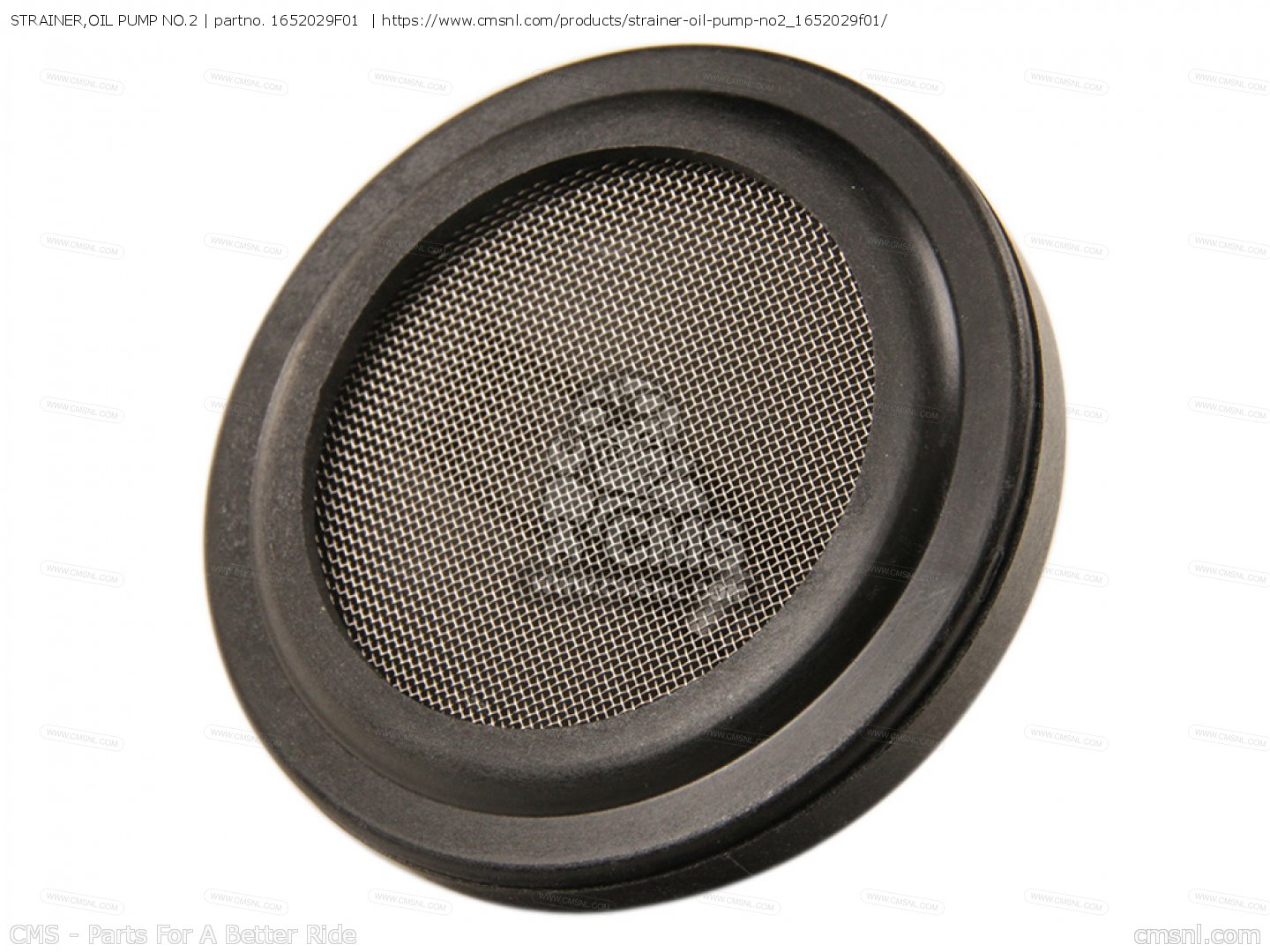 1652029F01: STRAINER,OIL PUMP NO.2 Suzuki - buy the 16520-29F01 at CMSNL