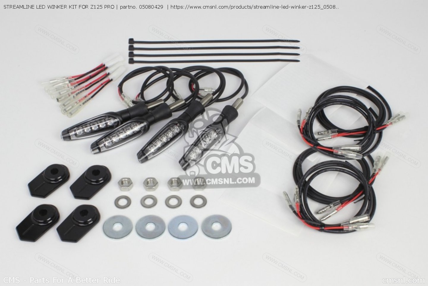 05080429: Streamline Led Winker Kit For Z125 Pro Takegawa - buy the 05 ...