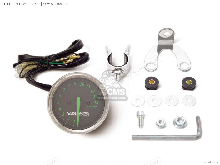 05050091: STREET TACHOMETER KIT Takegawa - buy the 05-05-0091 at CMSNL