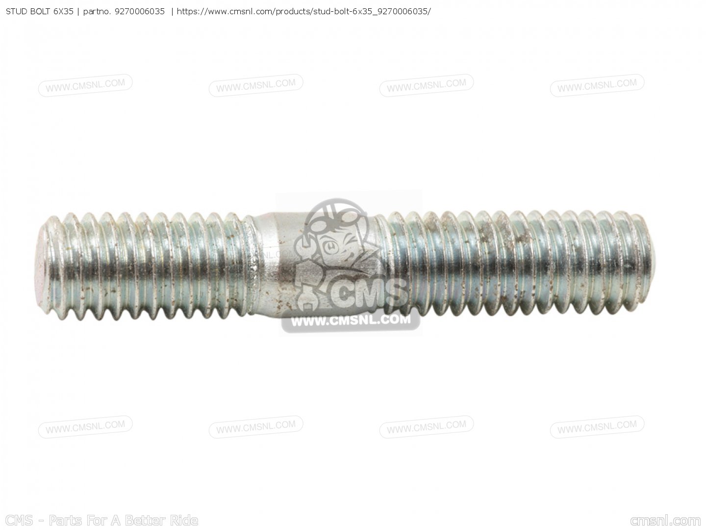 STUD, 6X35 for Honda - order at CMSNL