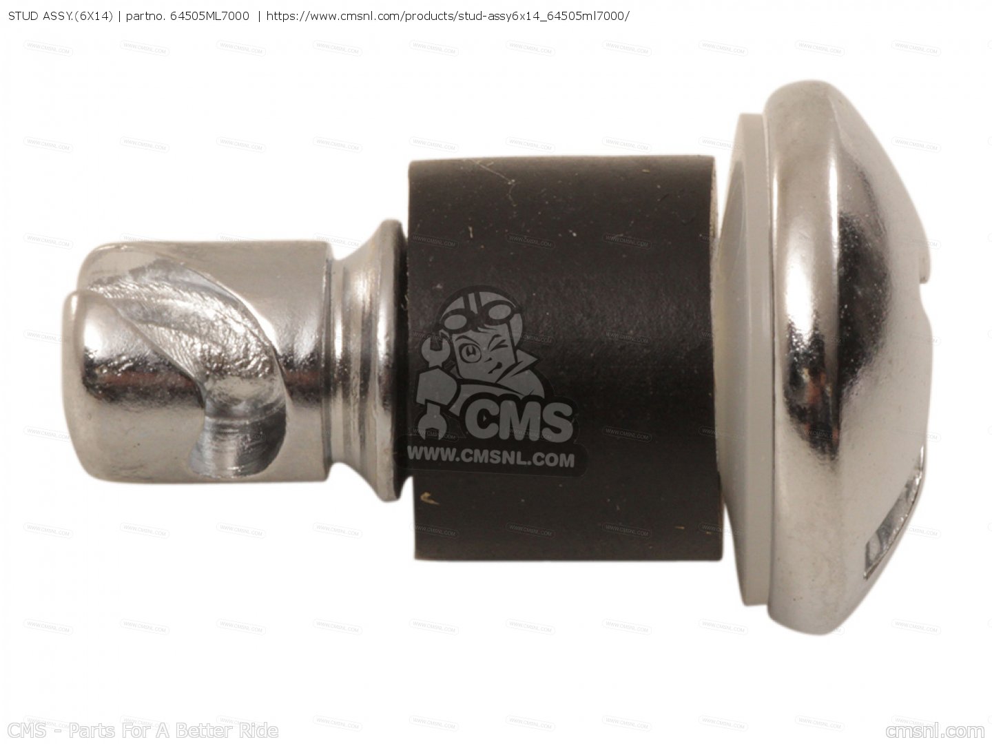 64505ML7000: STUD ASSY.(6X14) Honda - buy the 64505-ML7-000 at CMSNL