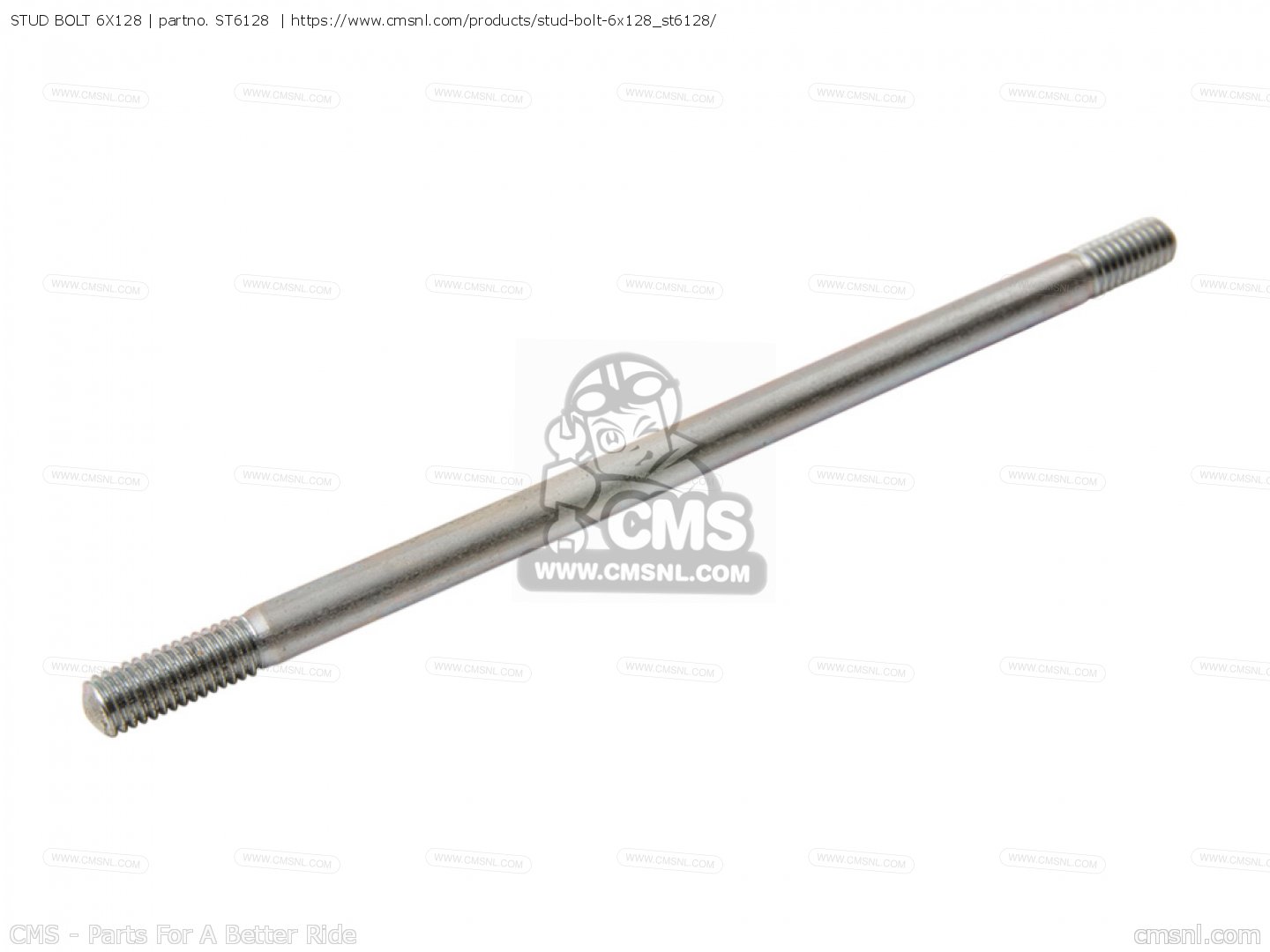ST6128: Stud Bolt 6x128 Honda - buy the ST6128 at CMSNL