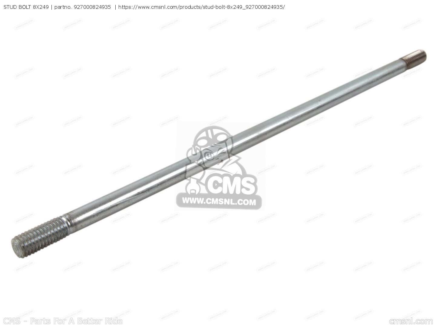 927000824935: Stud Bolt 8x249 Honda - buy the 92700-0824935 at CMSNL