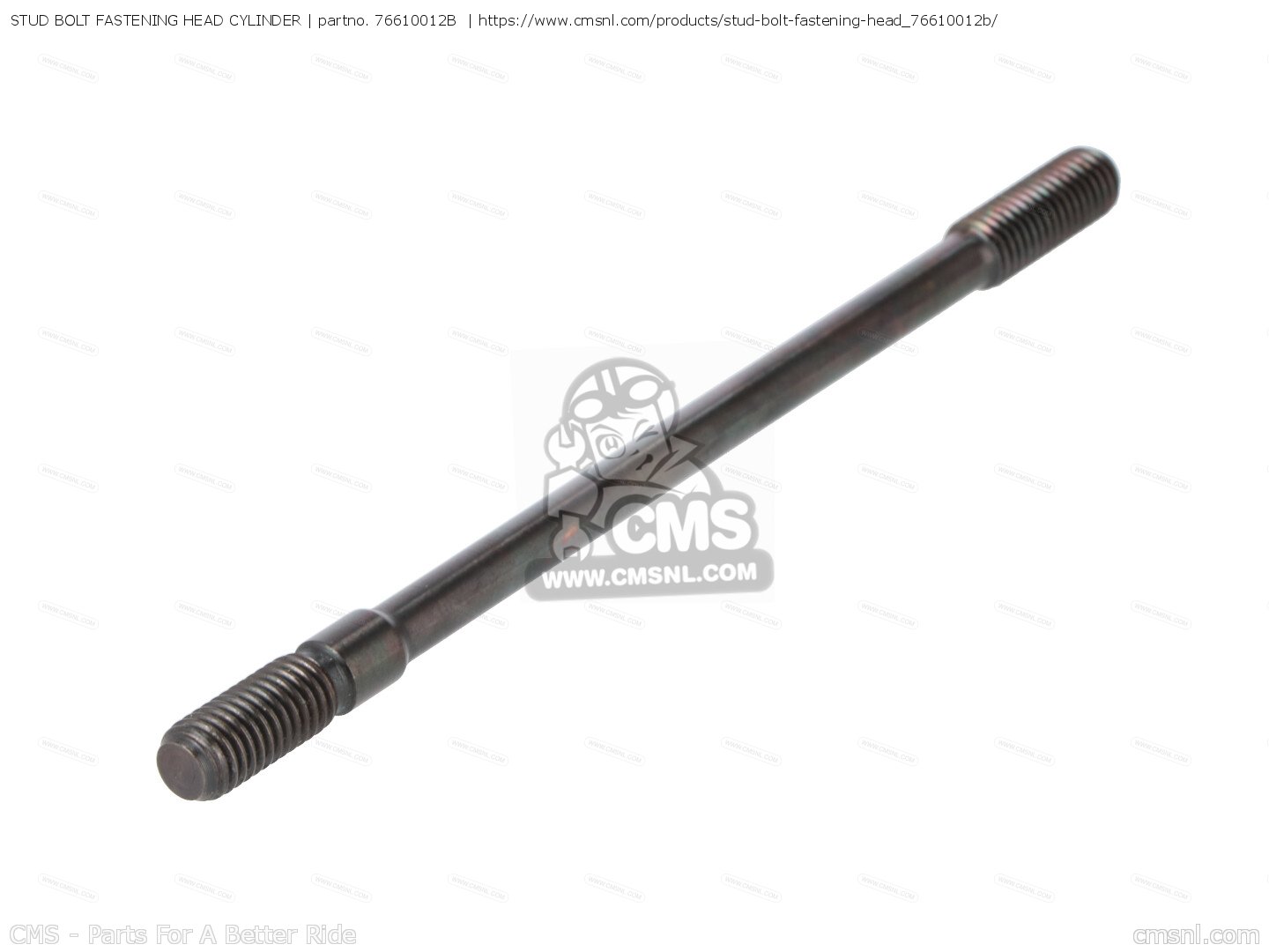 76610012B: STUD BOLT FASTENING HEAD CYLINDER Ducati - buy the 76610012B ...