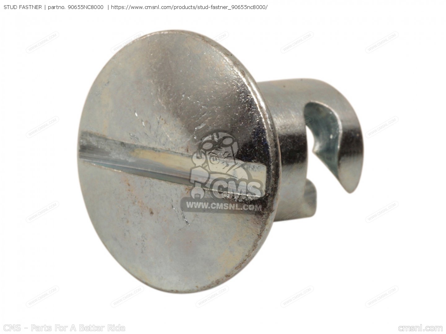 90655NC8000: STUD FASTENER Honda - buy the 90655-NC8-000 at CMSNL