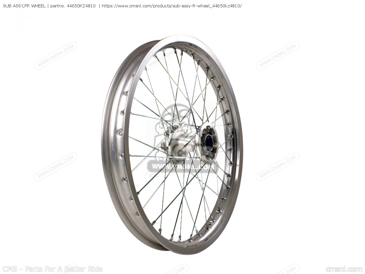 SUB ASSY,FR WHEEL for Honda - order at CMSNL