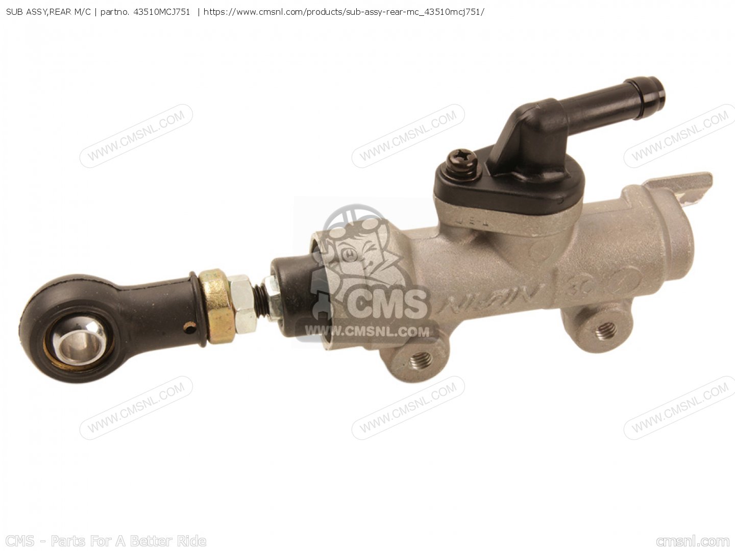 SUB ASSY,REAR M/C for Honda - order at CMSNL