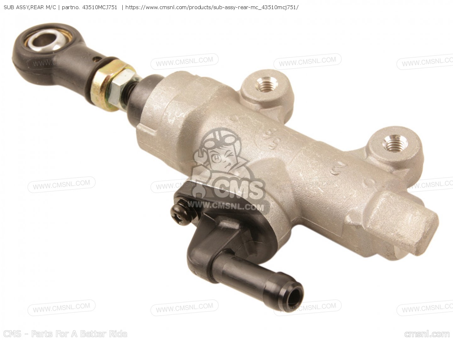 SUB ASSY,REAR M/C for Honda - order at CMSNL