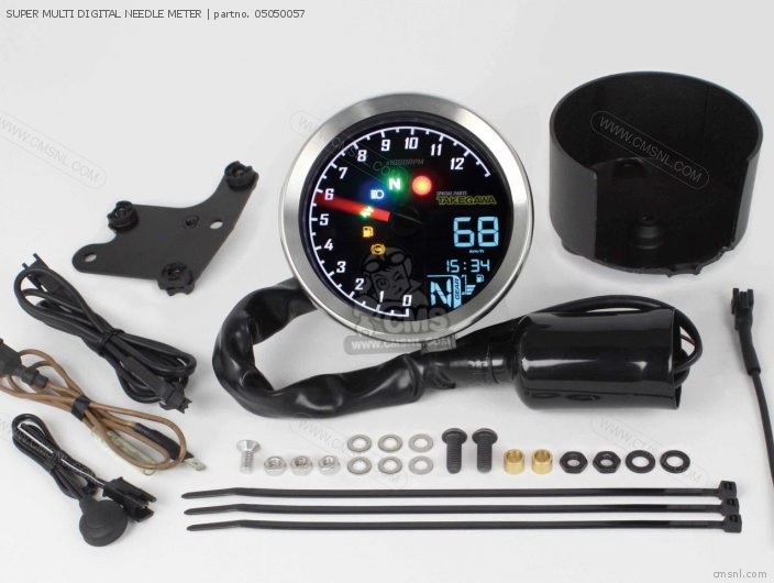 05050057: SUPER MULTI DIGITAL NEEDLE METER Takegawa - buy the 05-05 ...