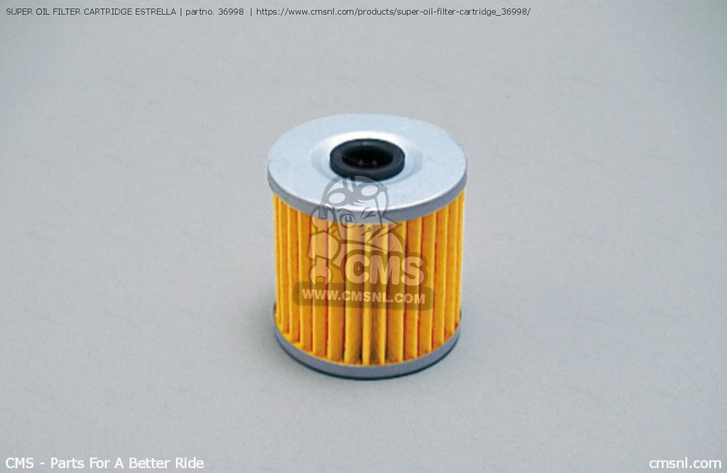 36998 Super Oil Filter Cartridge Estrella Daytona