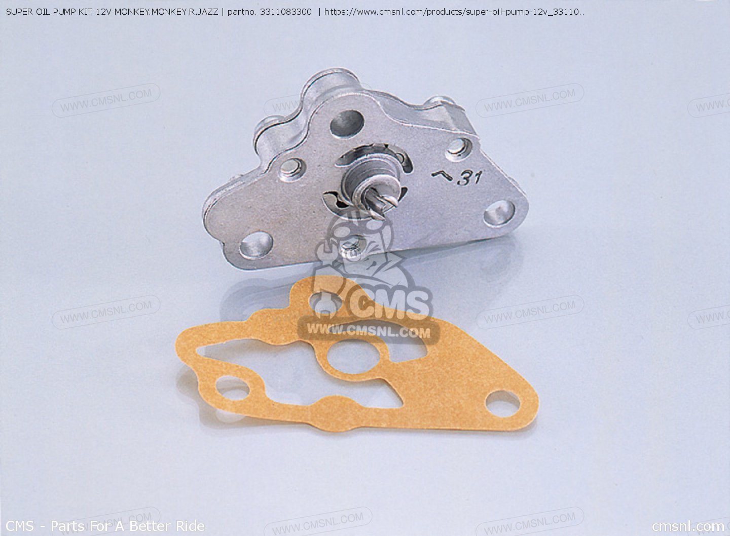 3311083300: SUPER OIL PUMP KIT 12V MONKEY.MONKEY R.JAZZ Kitaco - buy ...