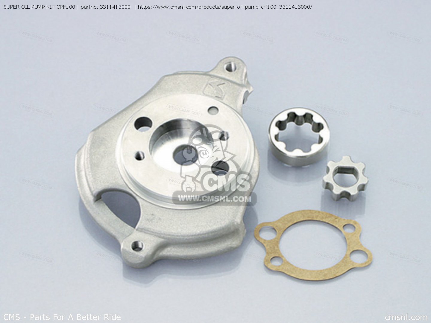 3311413000: SUPER OIL PUMP KIT CRF100 Kitaco - buy the 331-1413000 at CMSNL