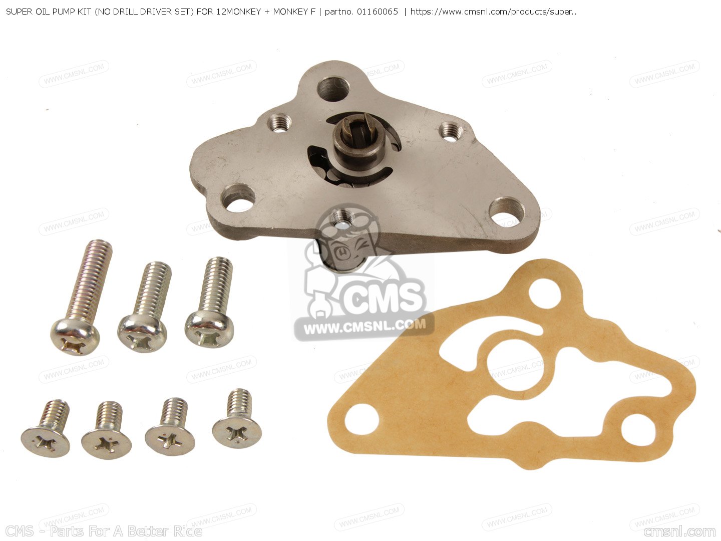 01160065: SUPER OIL PUMP KIT (NO DRILL DRIVER SET) FOR 12MONKEY ...