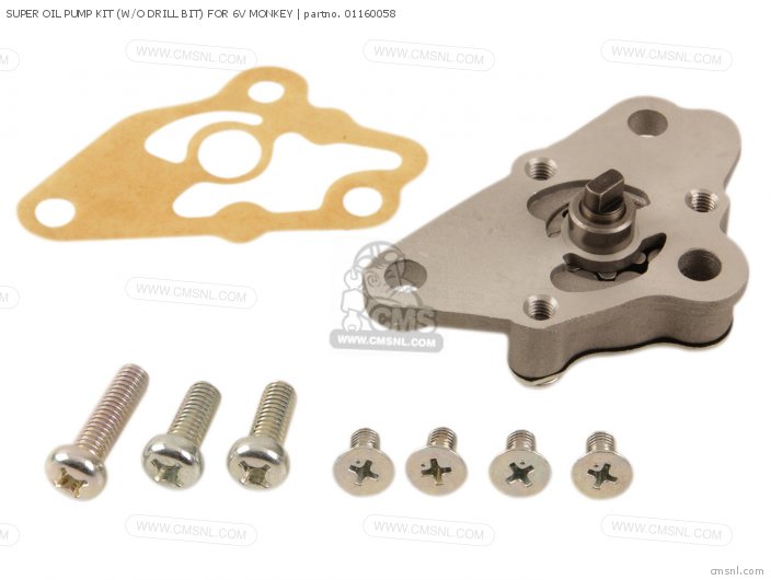 SUPER OIL PUMP KIT (W/O DRILL BIT) FOR 6V MONKEY for Takegawa - order ...