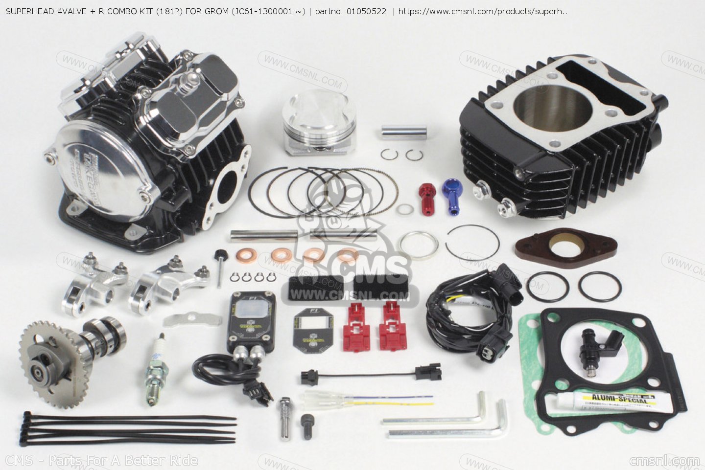 01050522: SUPERHEAD 4VALVE + R COMBO KIT (181?) FOR GROM (JC61-1300001 ...