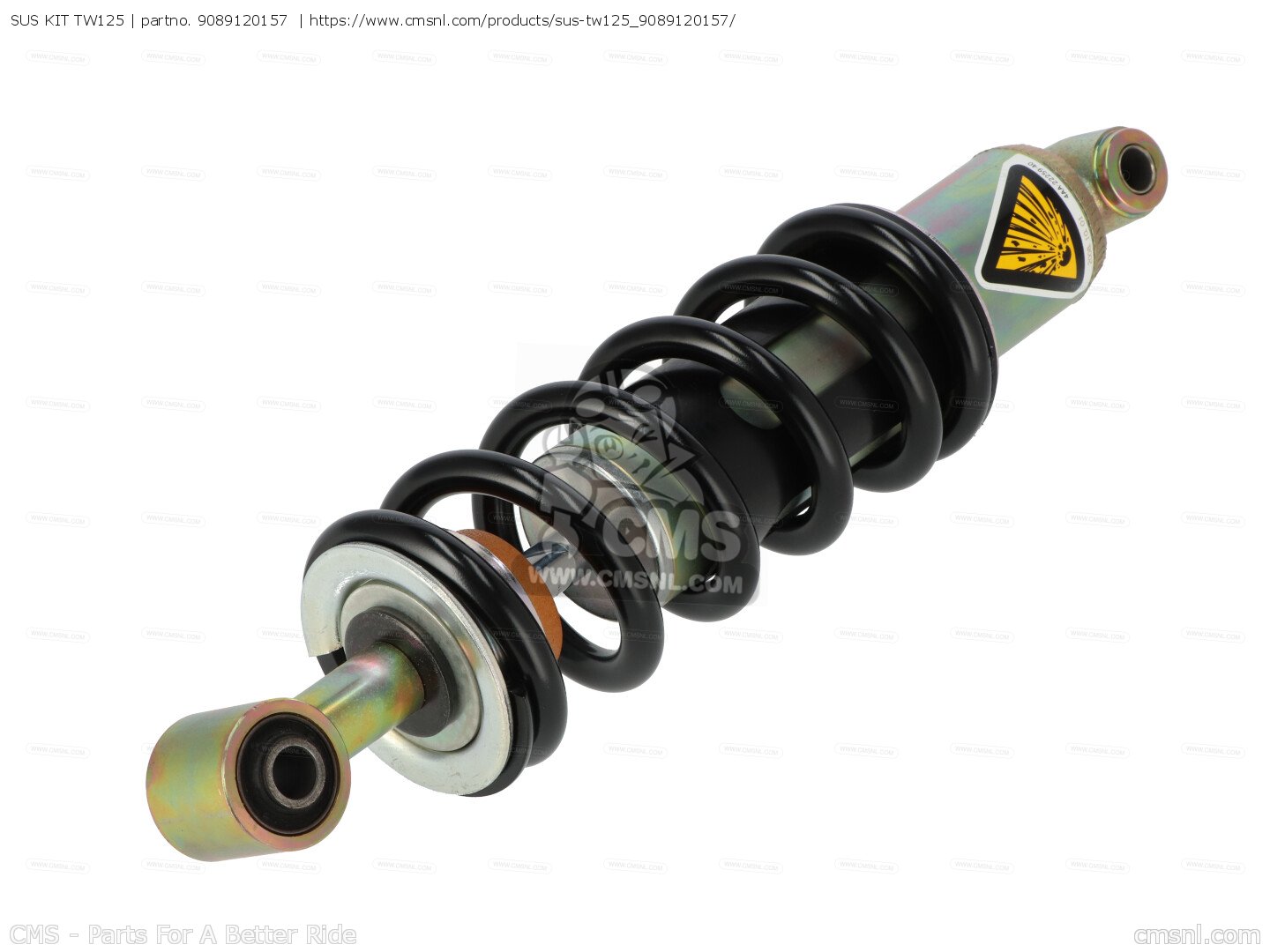 9089120157: Sus Kit Tw125 Yamaha - buy the 90891-20157 at CMSNL