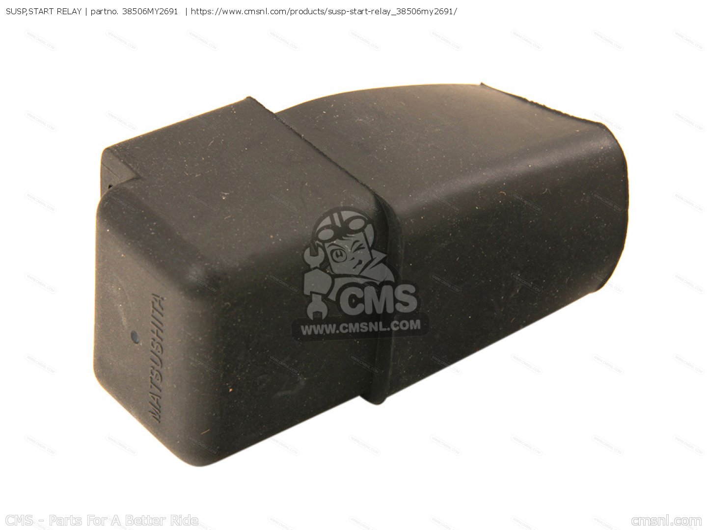 38506MY2691: Susp,start Relay Honda - buy the 38506-MY2-691 at CMSNL