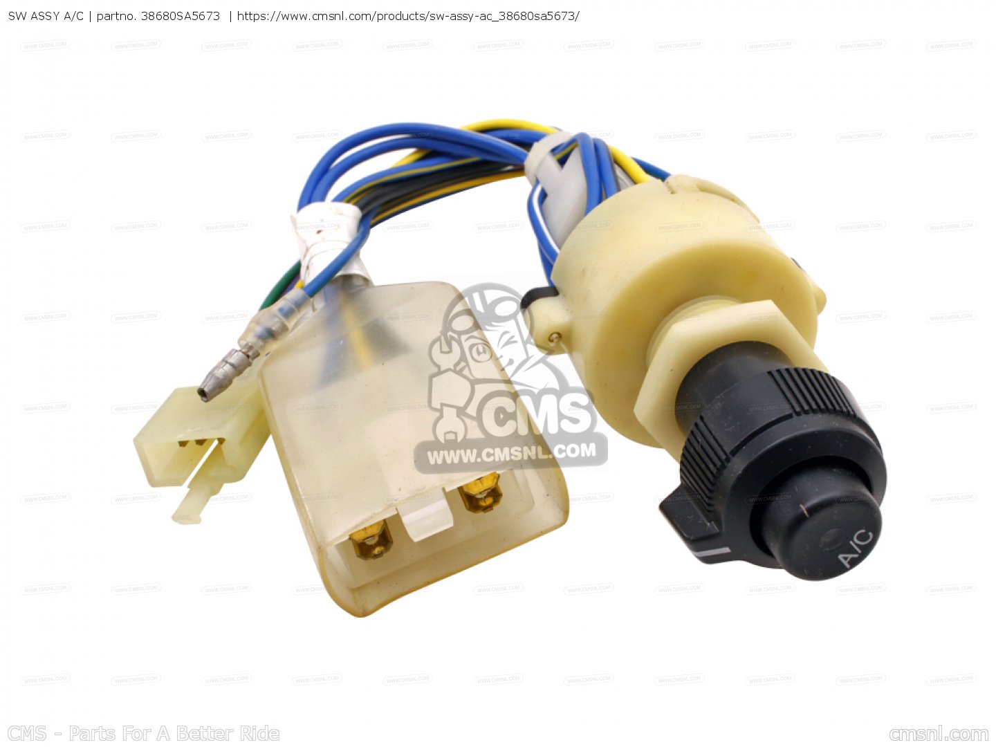 SW ASSY A/C for ACCORD 1983 (D) 3DR DX (KL,KA,KH) - order at CMSNL