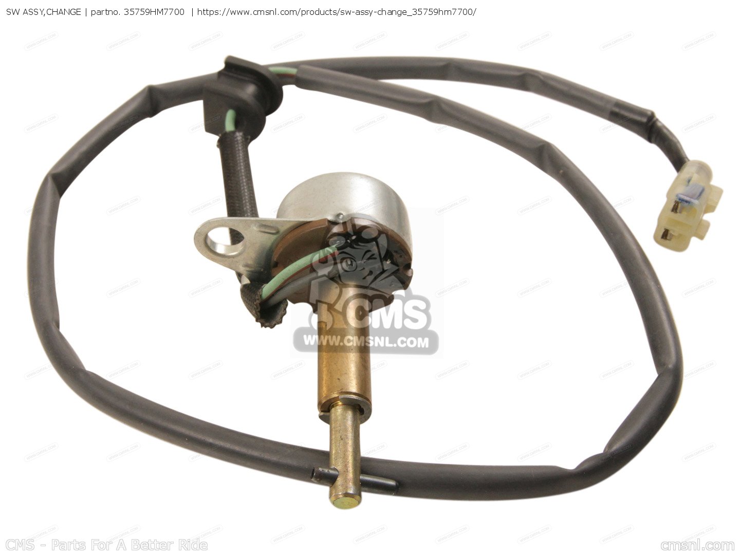 35759HM7700: SW ASSY,CHANGE Honda - buy the 35759-HM7-700 at CMSNL