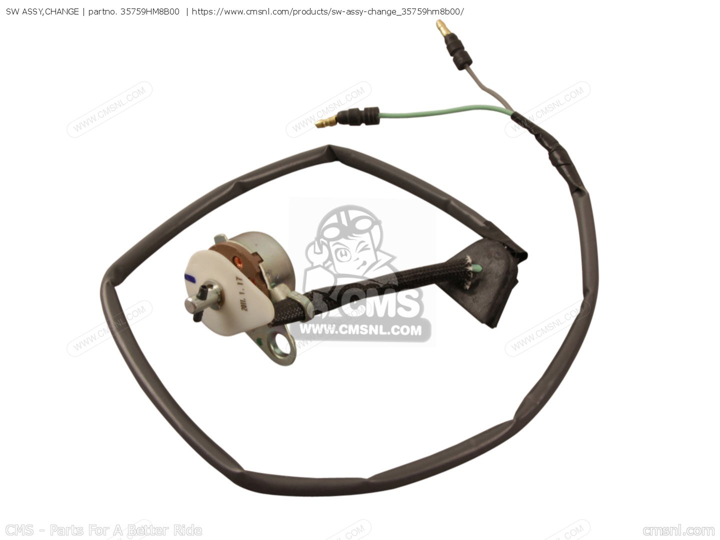 SW ASSY,CHANGE for TRX250TM FOURTRAX RECON 2007 (7) AUSTRALIA / CMF ...