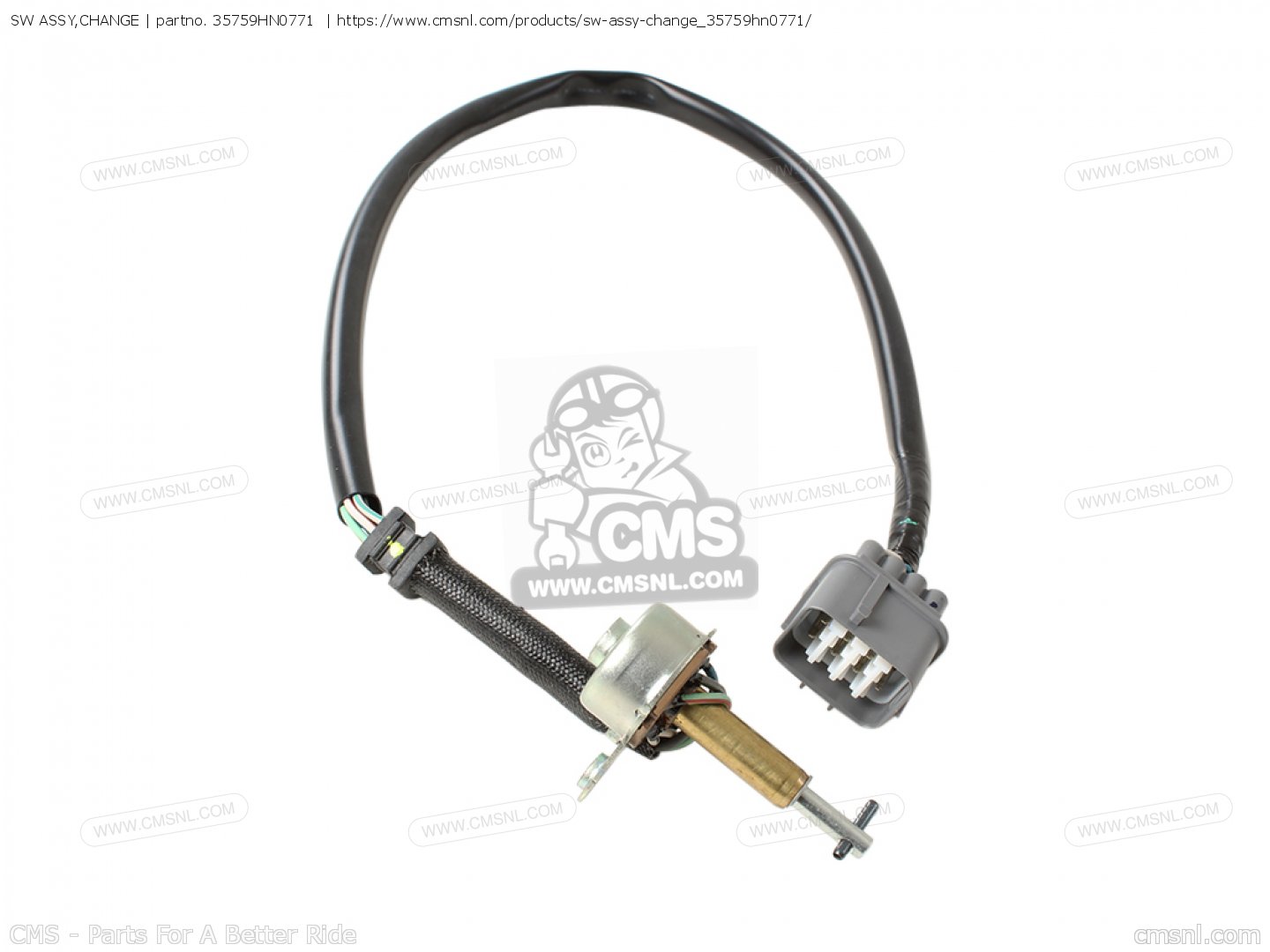 35759HN0771: SW ASSY,CHANGE Honda - buy the 35759-HN0-771 at CMSNL