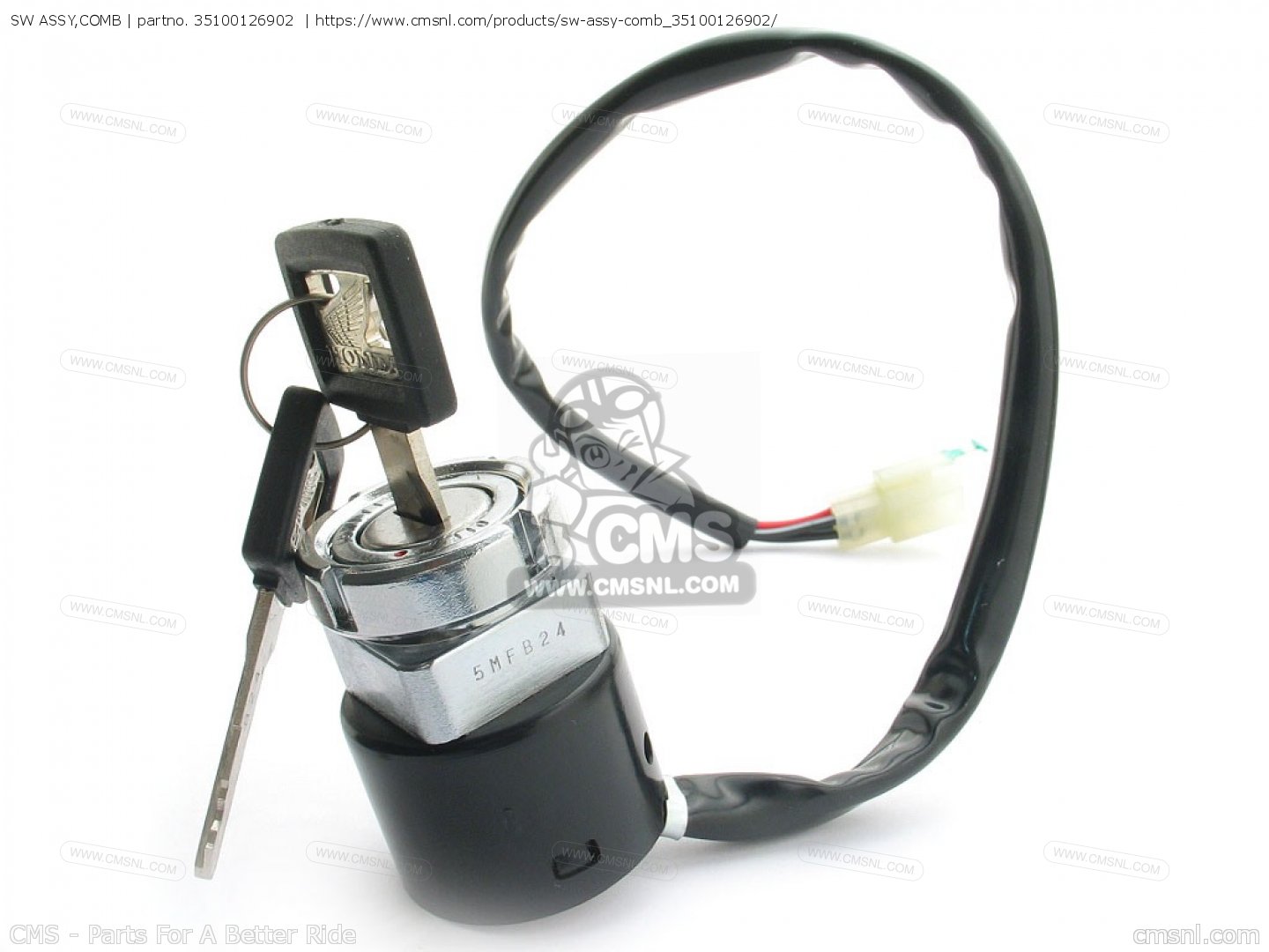 35100126902: SW ASSY,COMB Honda - buy the 35100-126-902 at CMSNL