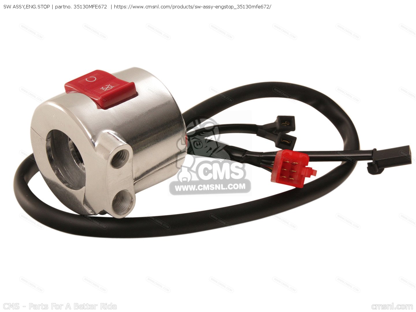 35130MFE672：SW ASSY,ENG.STOP Honda - CMSNLで35130-MFE-672を購入する。