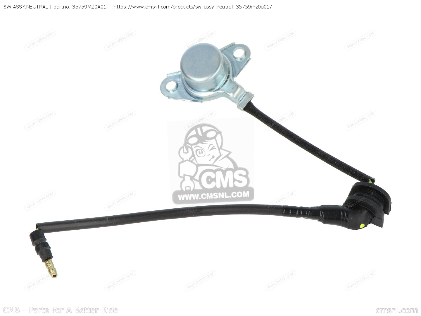 35759MZ0A01: Sw Assy,neutral Honda - buy the 35759-MZ0-A01 at CMSNL
