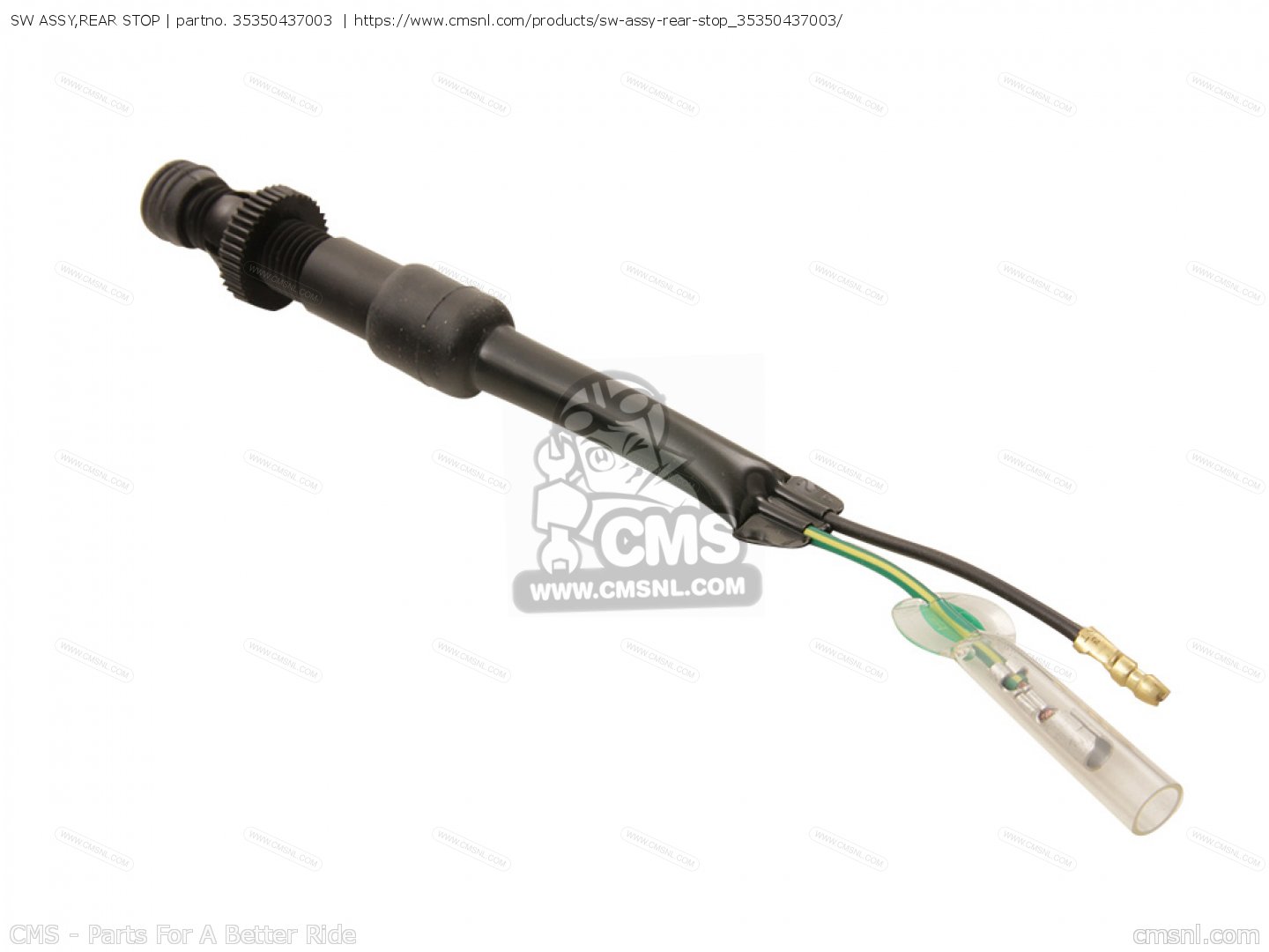 35350437003: Sw Assy,rear Stop Honda - buy the 35350-437-003 at CMSNL