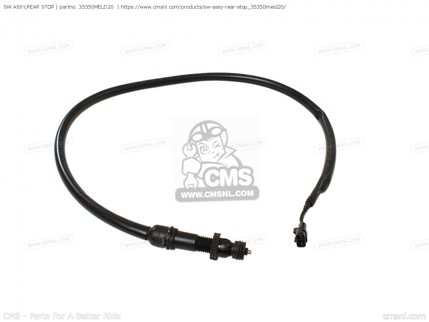 35350MELD20: SW ASSY,REAR STOP Honda - buy the 35350-MEL-D20 at CMSNL