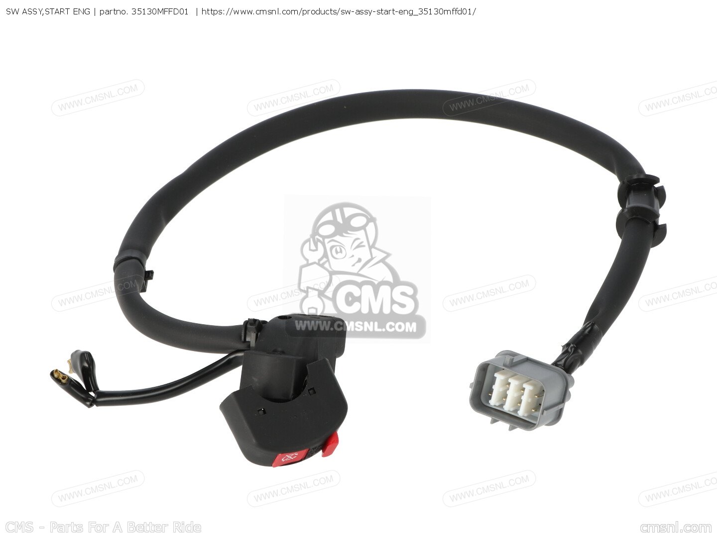 35130MFFD01: SW ASSY,START ENG Honda - buy the 35130-MFF-D01 at CMSNL