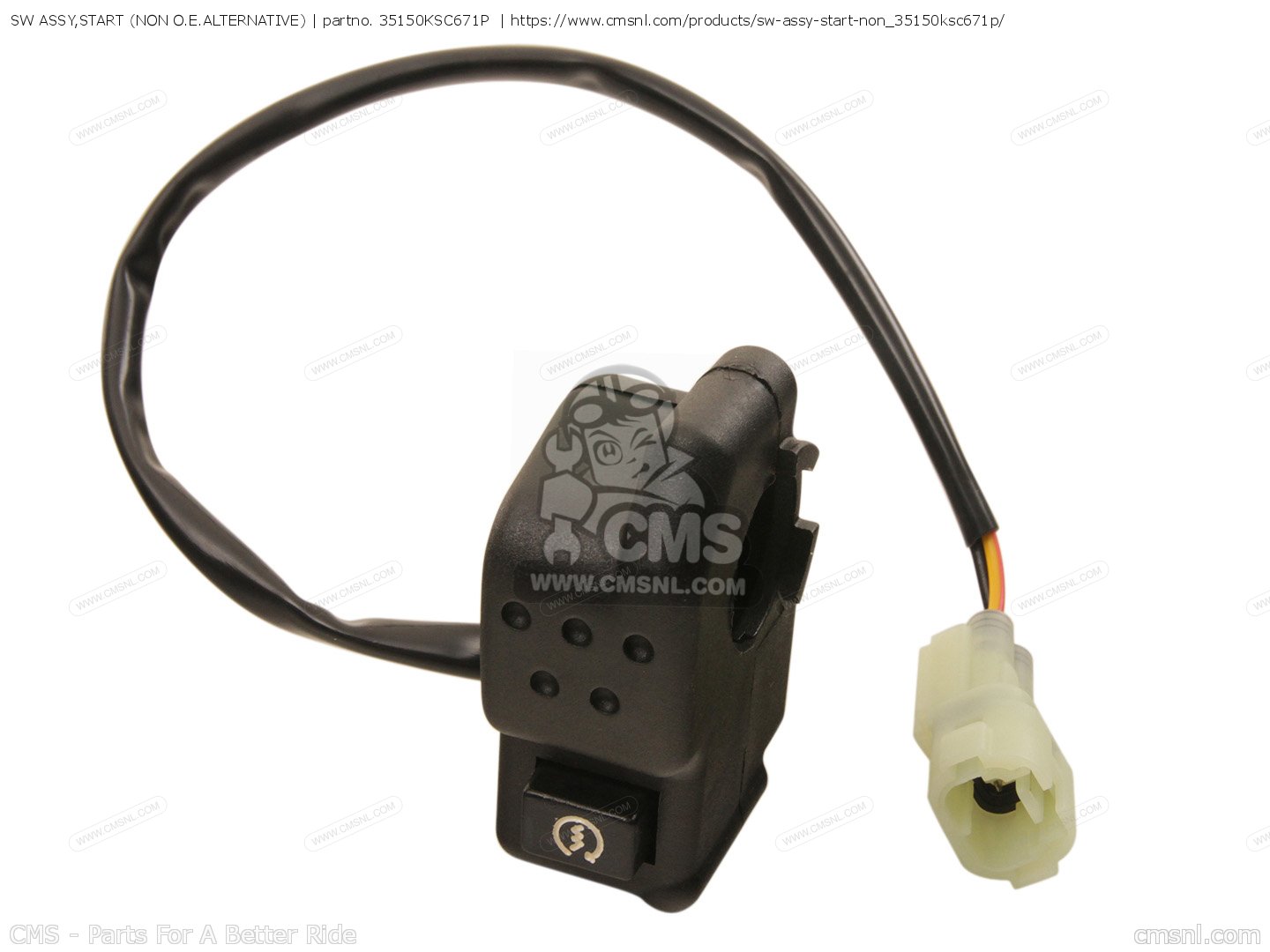 SW ASSY,START (NON O.E. ALTERNATIVE) for Honda - order at CMSNL