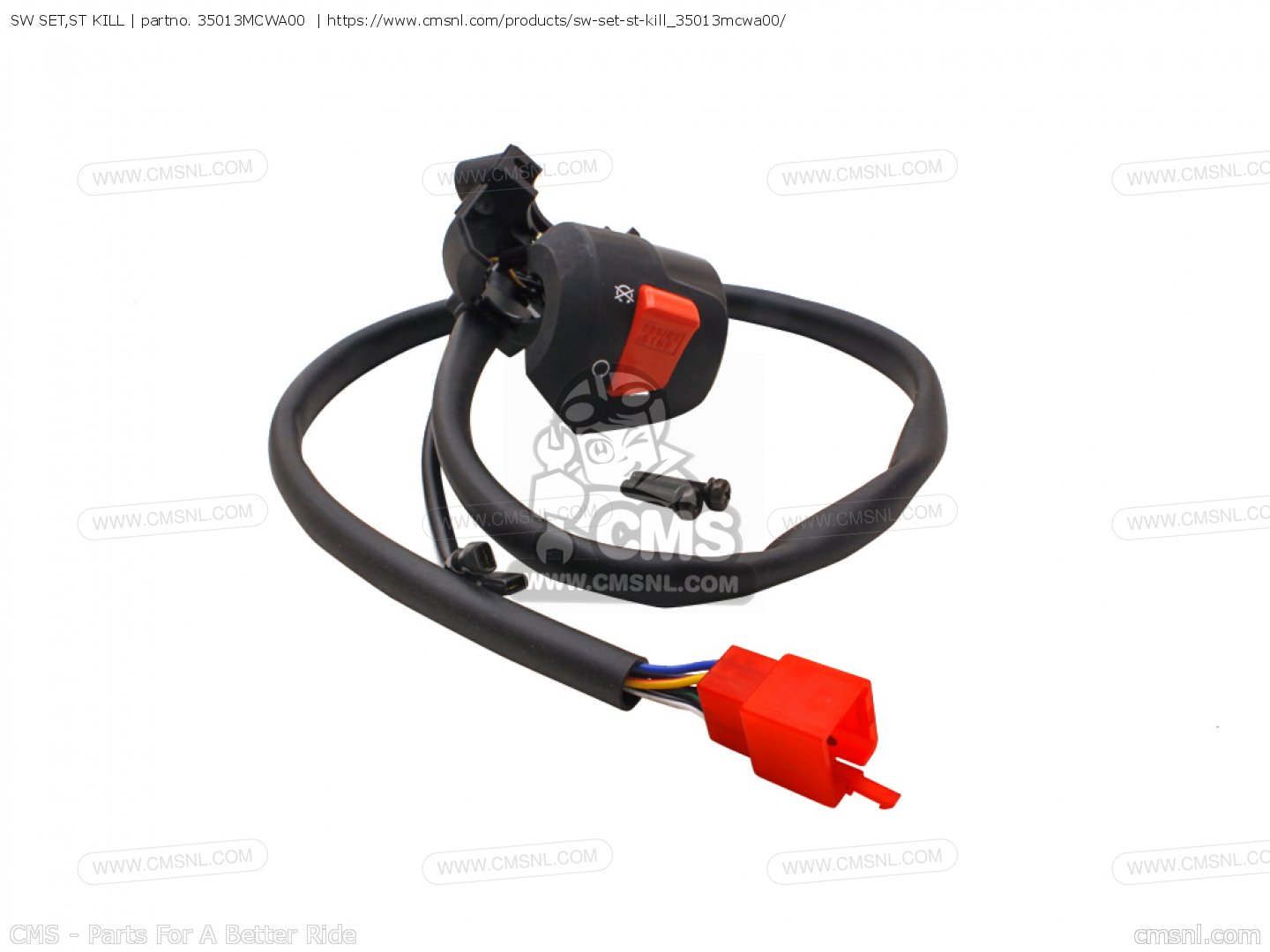 35013MCWA00: SW SET,ST KILL Honda - buy the 35013-MCW-A00 at CMSNL
