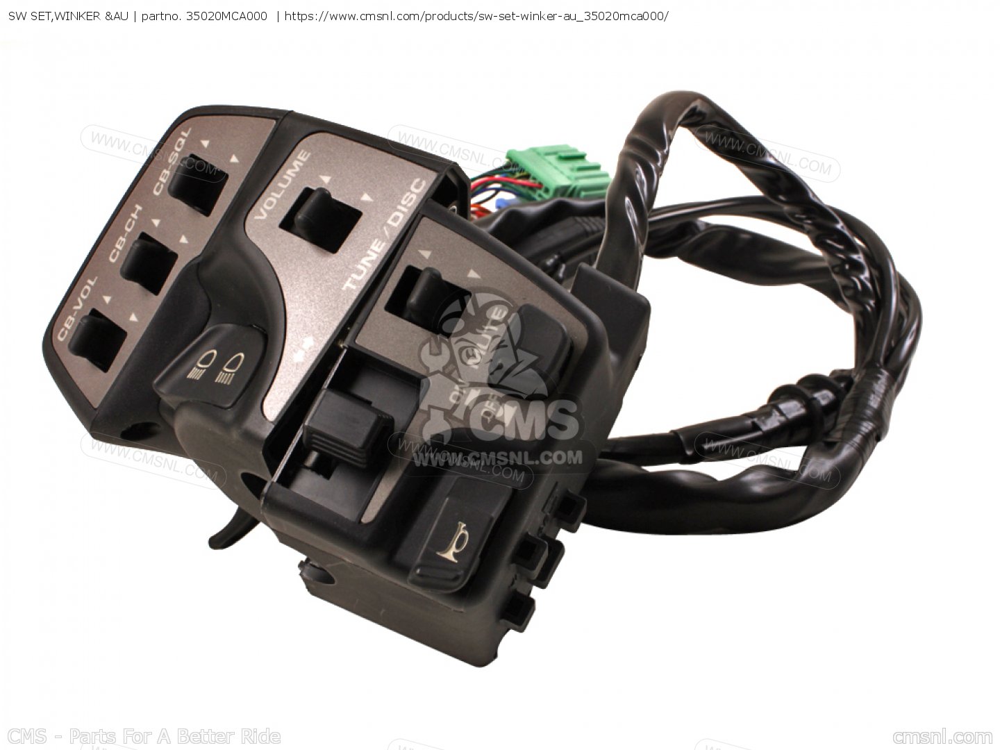 35020MCA000: SW SET,WINKER &AU Honda - buy the 35020-MCA-000 at CMSNL