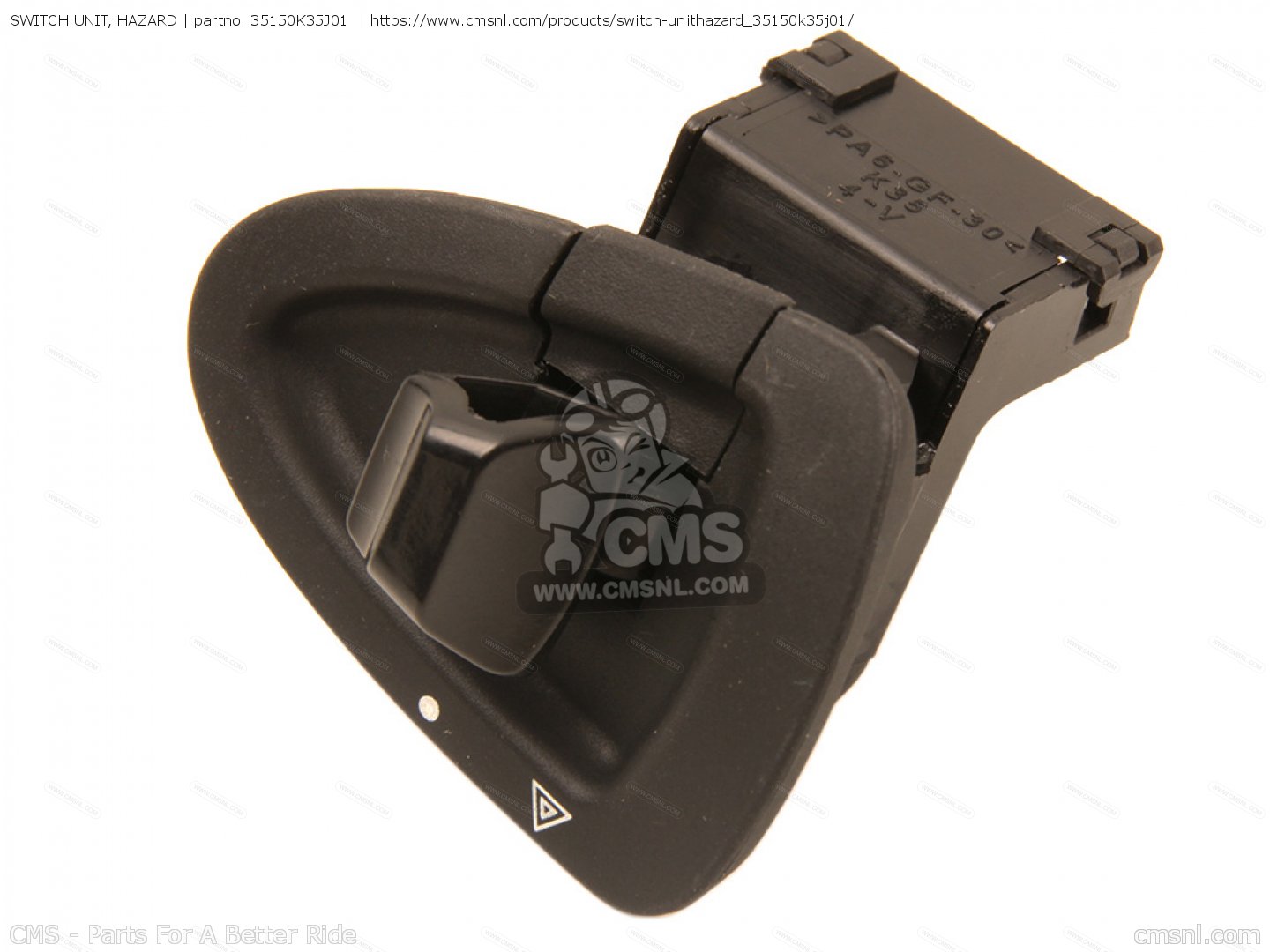 35150K35J01: Sw Unit,hazard Honda - buy the 35150-K35-J01 at CMSNL