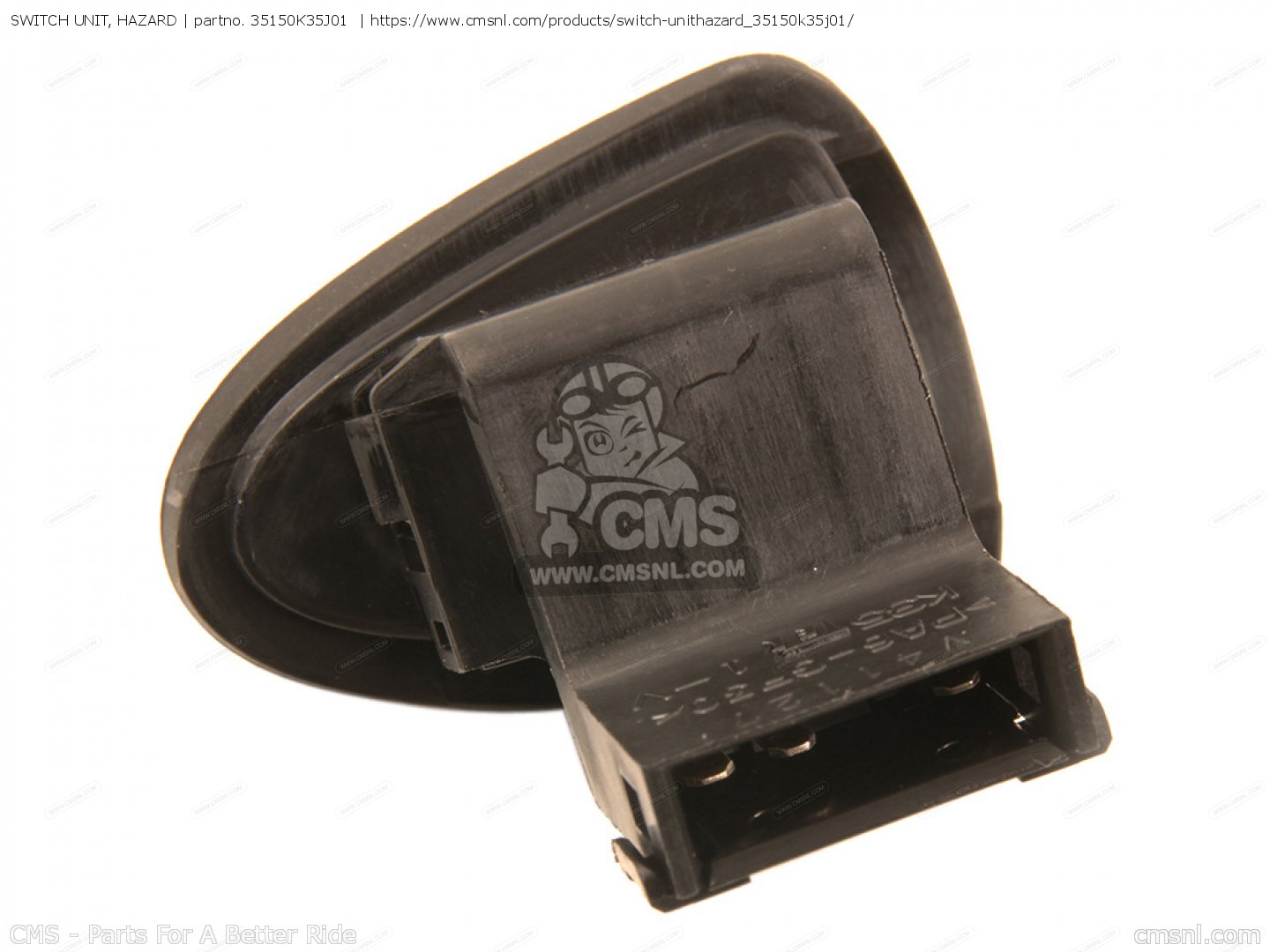 35150K35J01: Sw Unit,hazard Honda - buy the 35150-K35-J01 at CMSNL