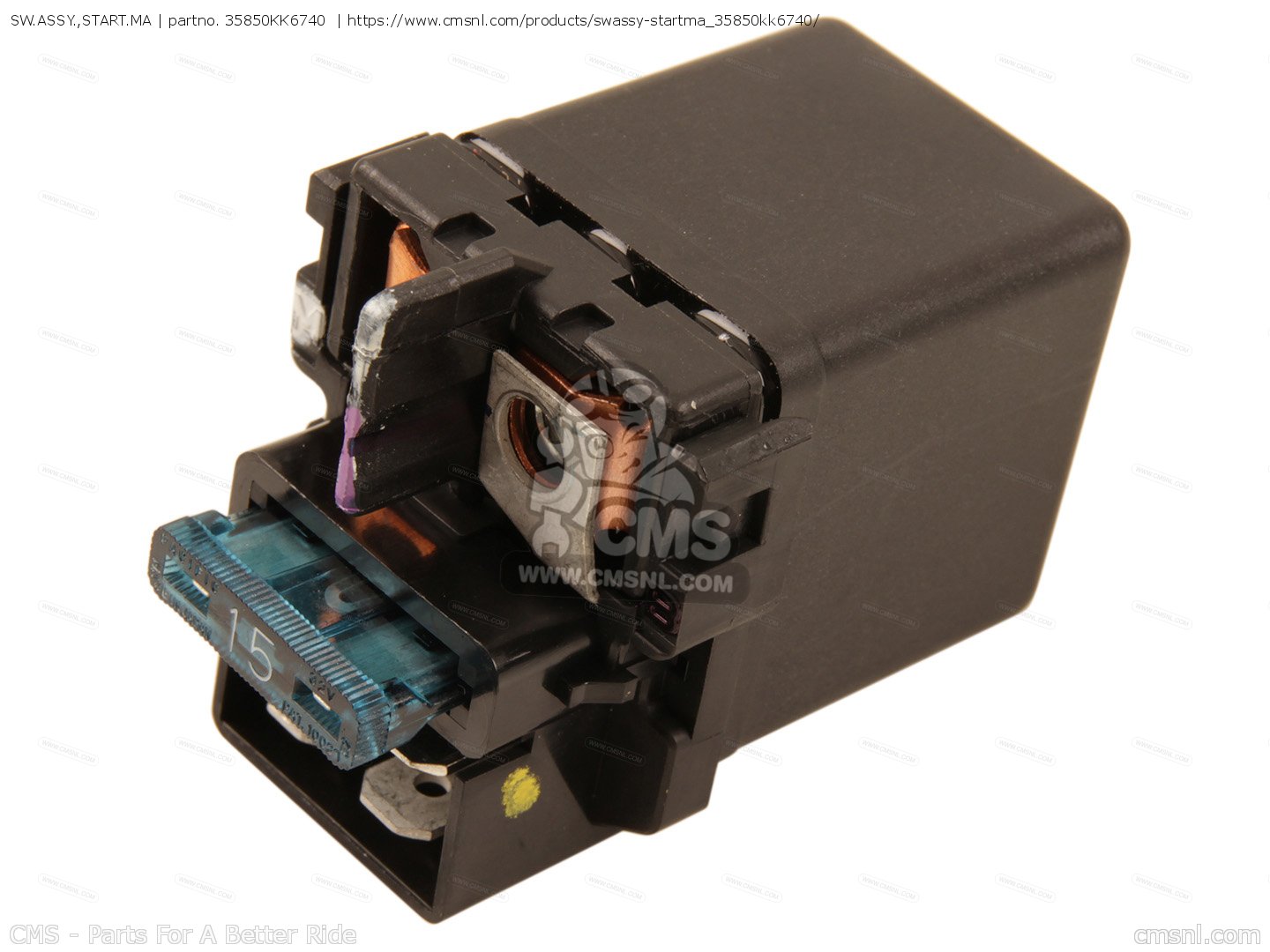 35850KK6740: Sw.assy.,start.ma Honda - buy the 35850-KK6-740 at CMSNL