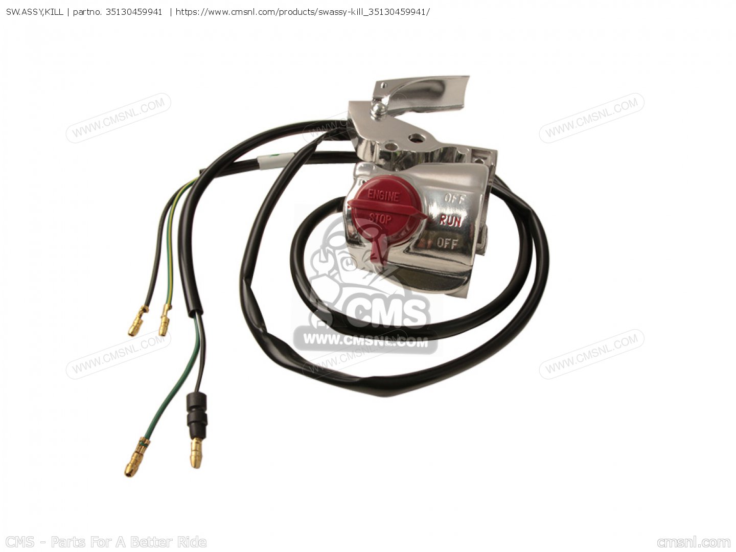 SW.ASSY,KILL for CT110 HUNTER CUB 1993 (P) AUSTRALIA POSTAL MINISTRY ...