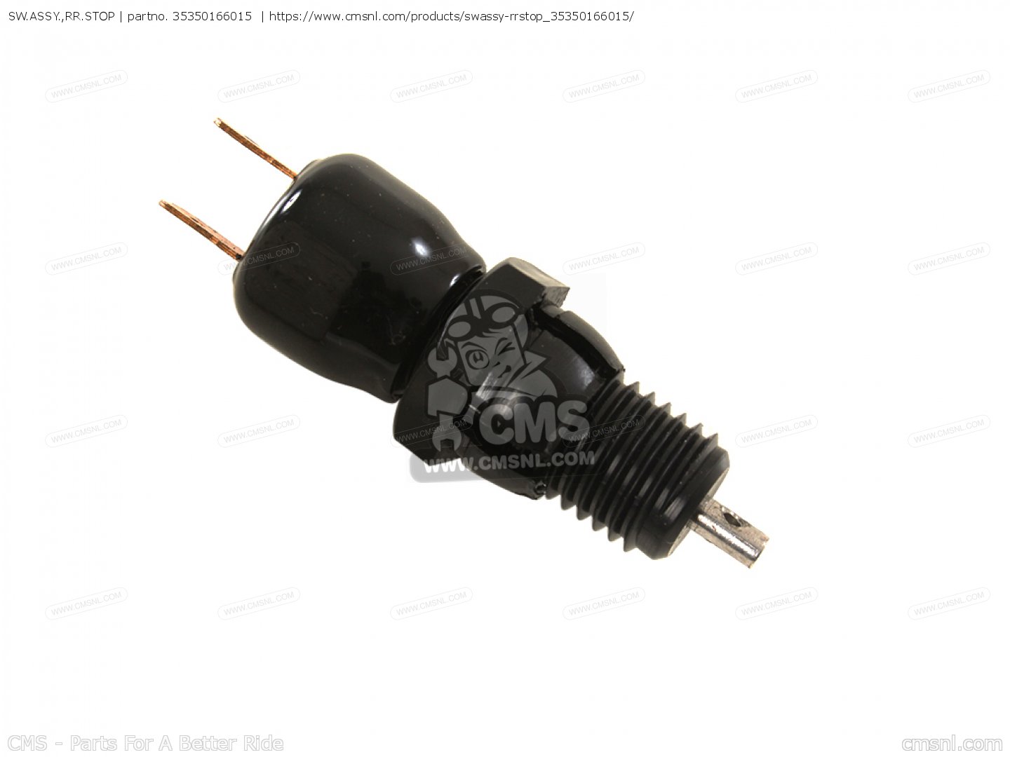 35350166015: SW.ASSY.,RR.STOP Honda - buy the 35350-166-015 at CMSNL