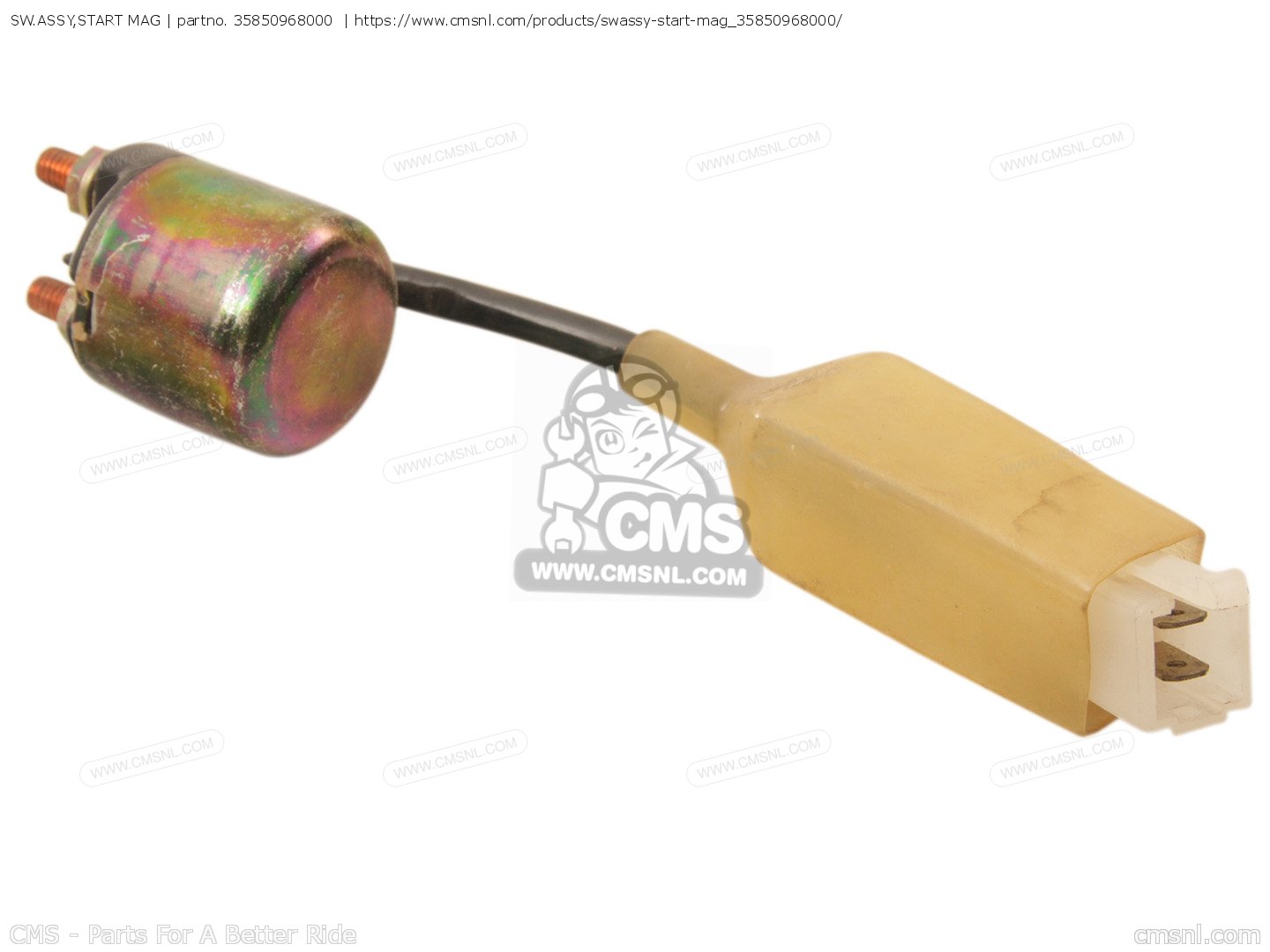 35850968000：SW.ASSY,START MAG Honda - CMSNLで35850-968-000を購入する。