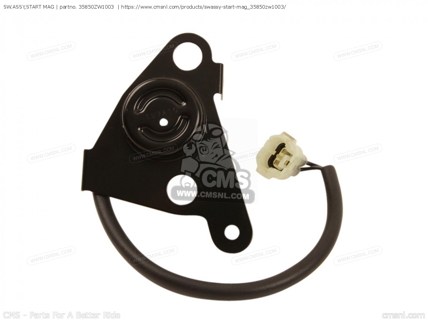 35850ZW1003: Sw.assy,start Mag Honda - buy the 35850-ZW1-003 at CMSNL