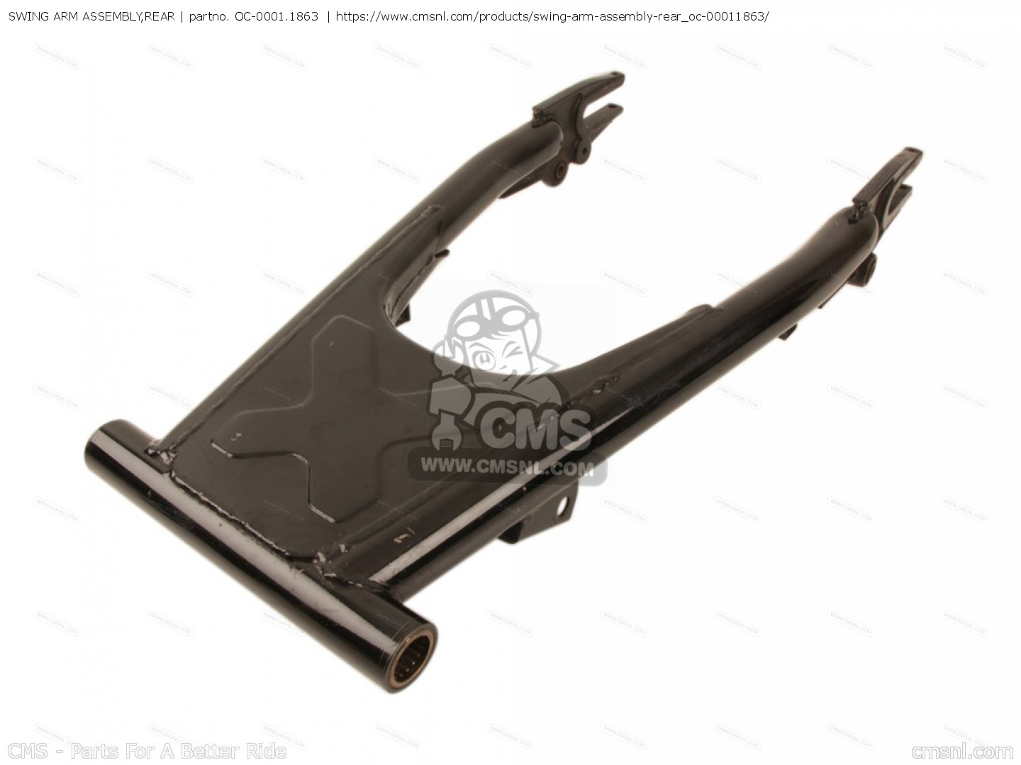OC-0001-1863: SWING ARM ASSEMBLY,REAR Suzuki - buy the 61100-45840-019 at CMSNL