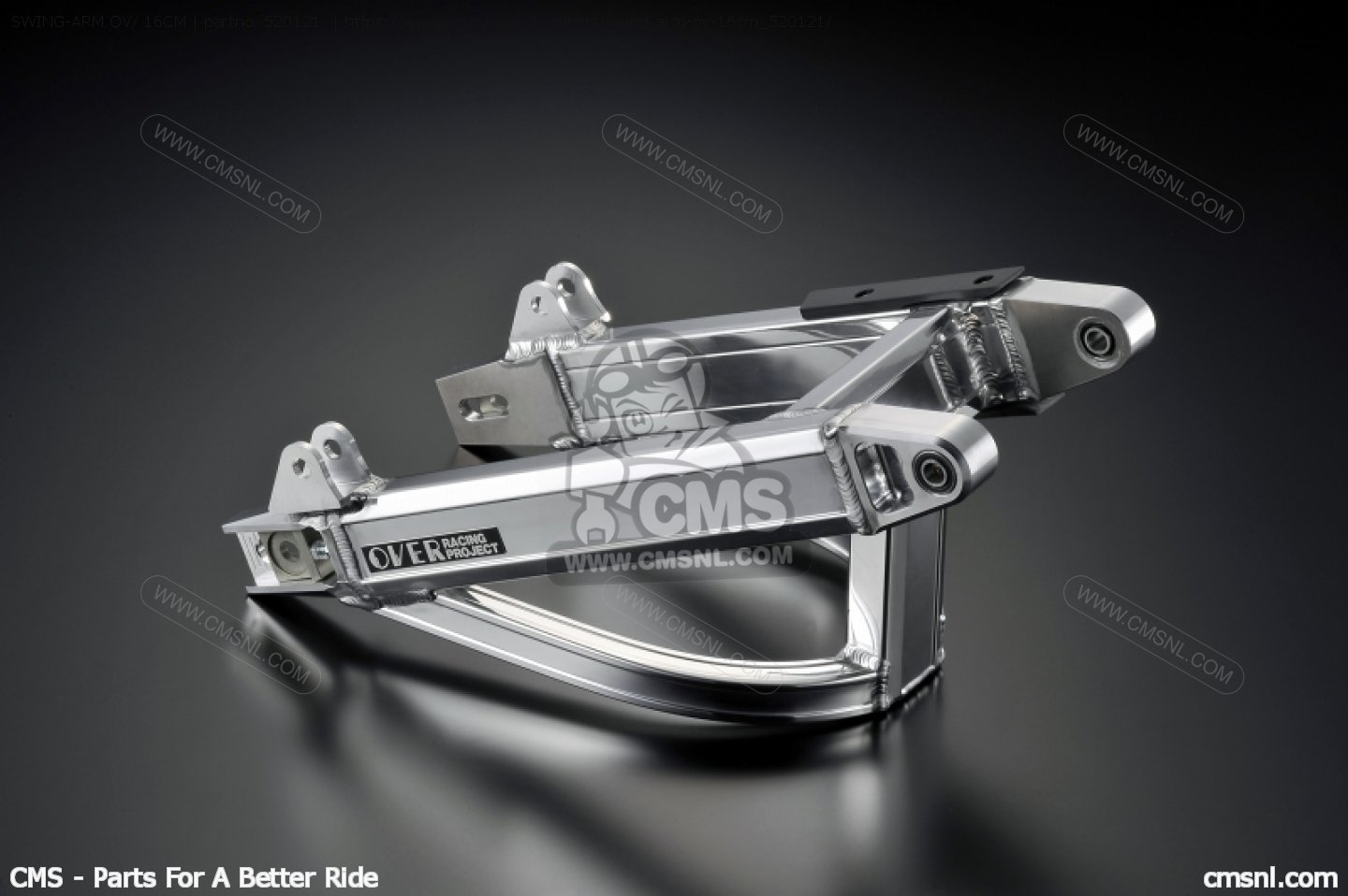 520121: Swing-arm Ov/ 16cm Over Racing - buy the 52-01-21 at CMSNL