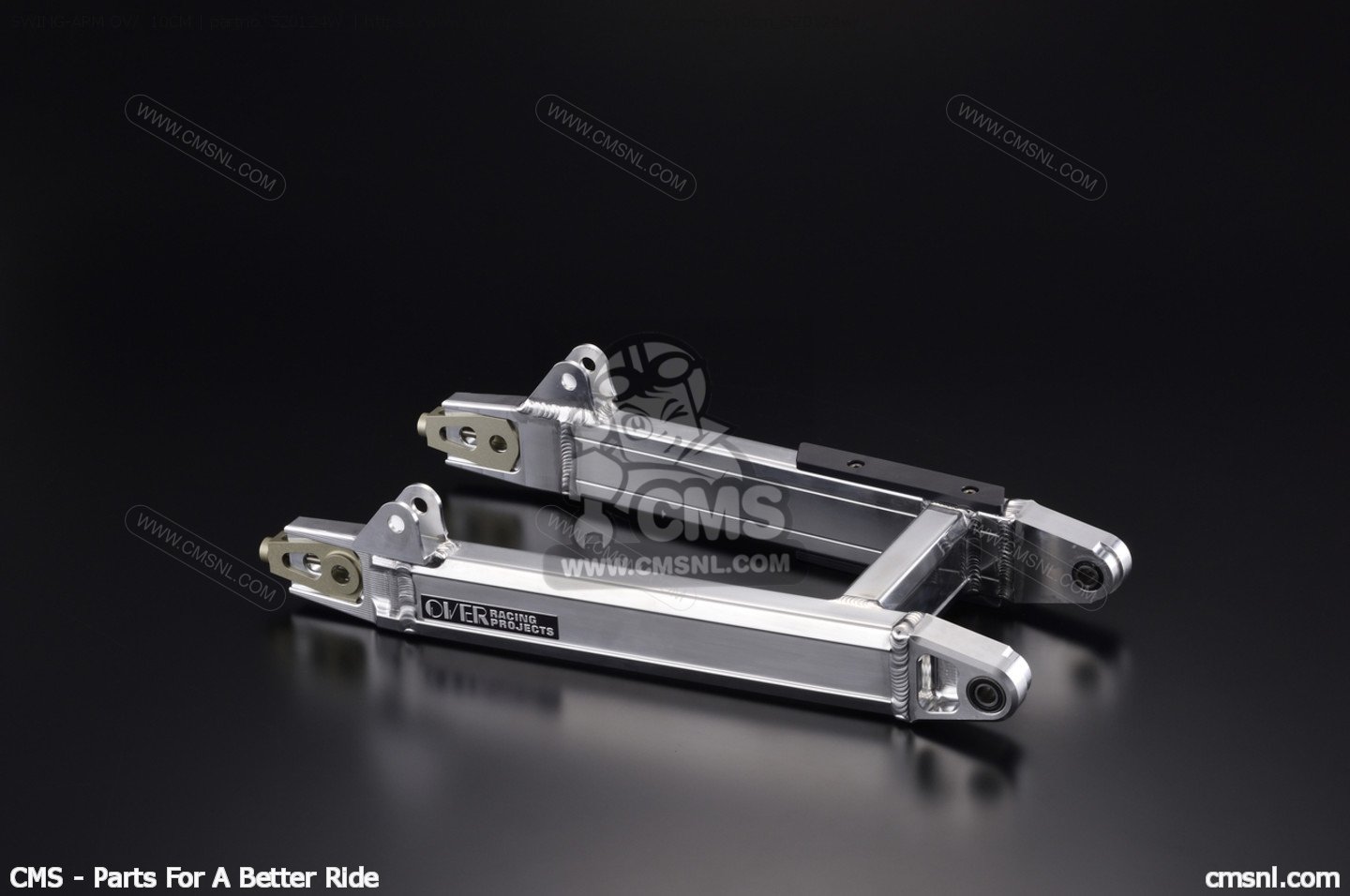 520124W: Swing-arm Ov/ 10cm Over Racing - buy the 52-01-24W at CMSNL