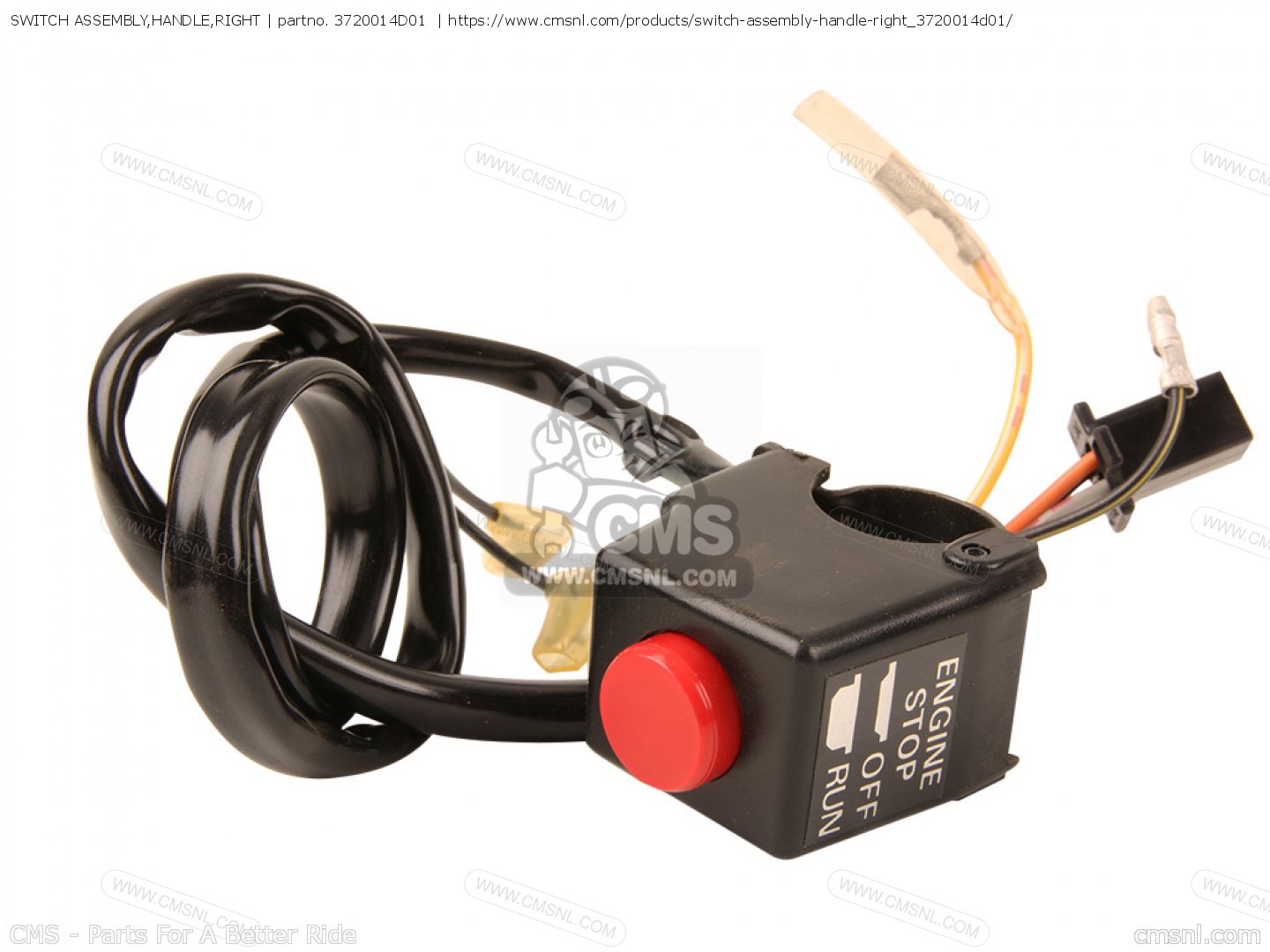 3720014D01: SWITCH ASSEMBLY,HANDLE,RIGHT Suzuki - buy the 37200-14D01 ...