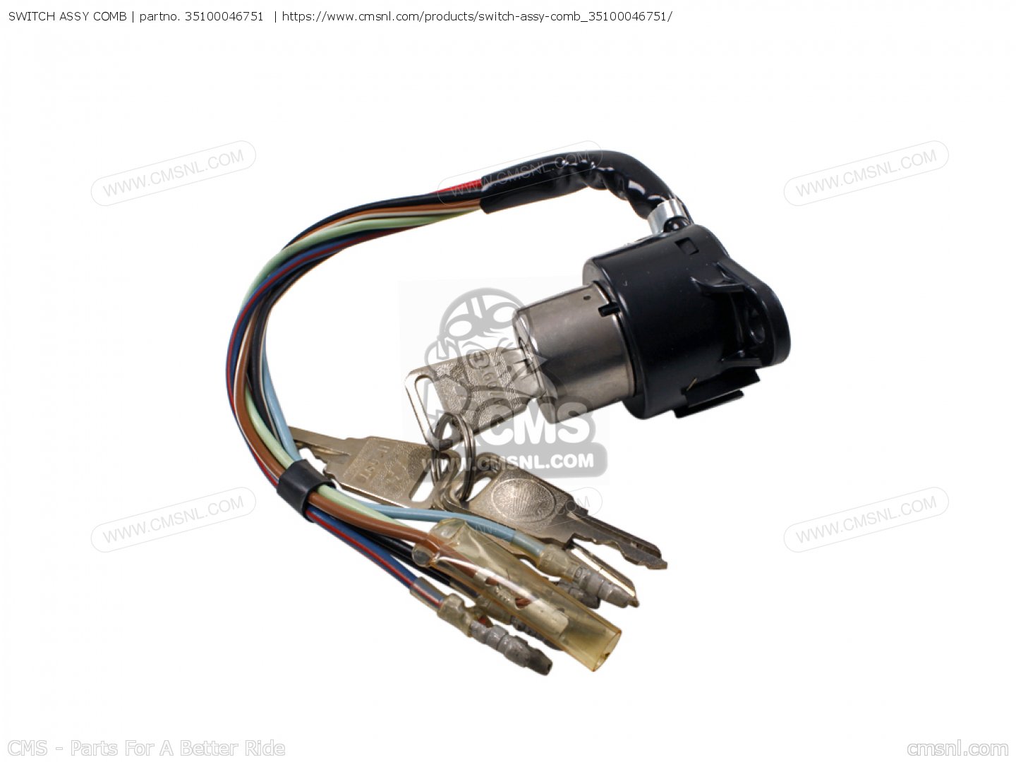 35100046751: SWITCH ASSY COMB Honda - buy the 35100-046-751 at CMSNL