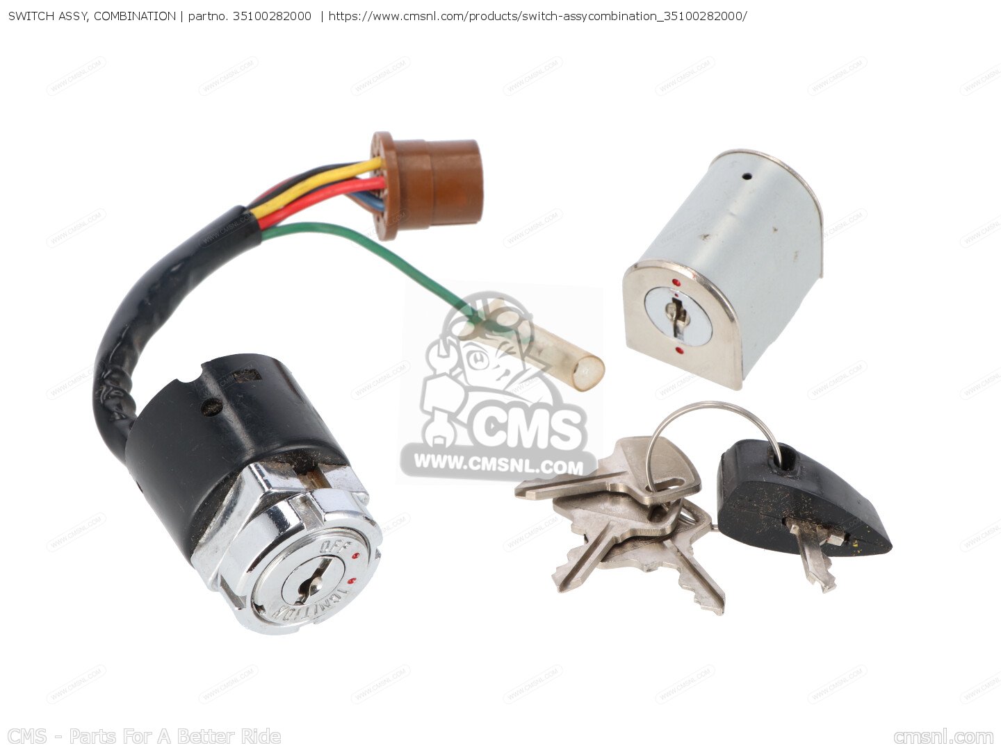 35100282000: SWITCH ASSY, COMBINATION Honda - buy the 35100-282-000 at ...