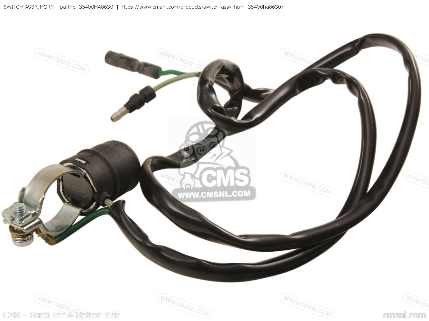 35400HA8630: Switch Assy.,horn Honda - buy the 35400-HA8-630 at CMSNL
